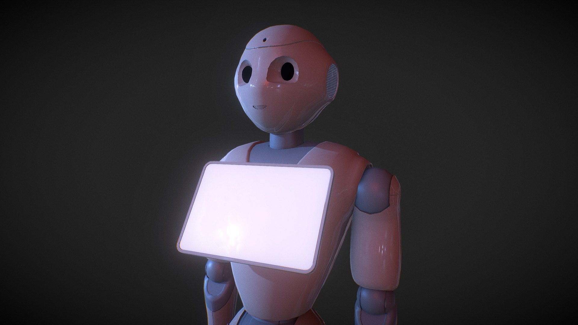 Robot_clean - 3D model by KHS-CGI (@Keerthanhsathya) [54a6467] - Sketchfab