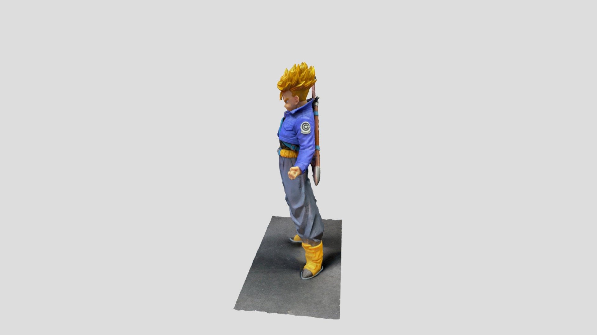 Trunks DBZ - Download Free 3D model by chocopie910 [54a708b] - Sketchfab