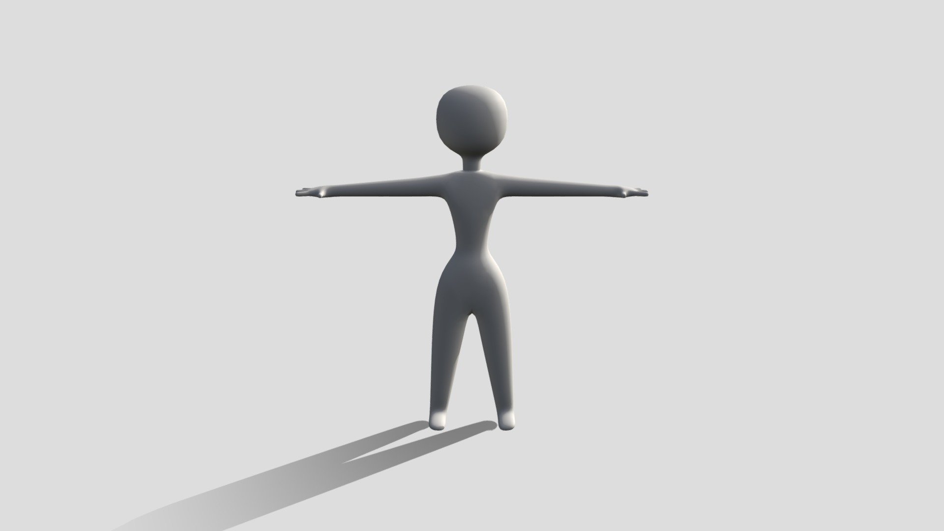 simple cartoony humanoid - Download Free 3D model by erickbarrettoc ...