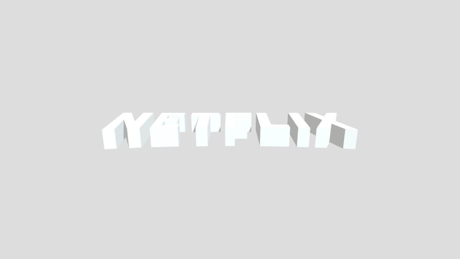 Netflix - Download Free 3D model by karomone [54a81da] - Sketchfab