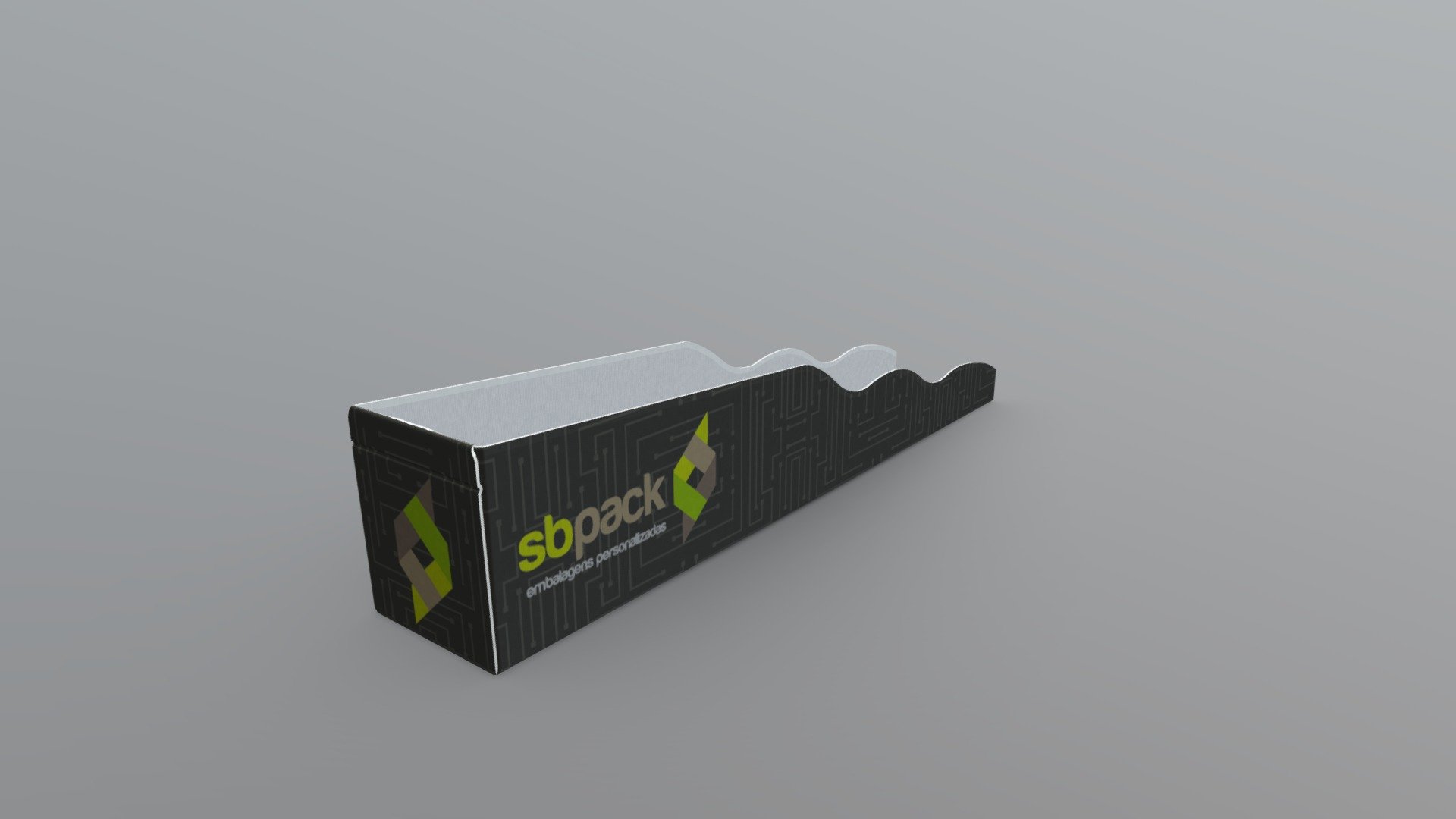Embalagem para Churros - 3D model by sbpack [54a84fd] - Sketchfab