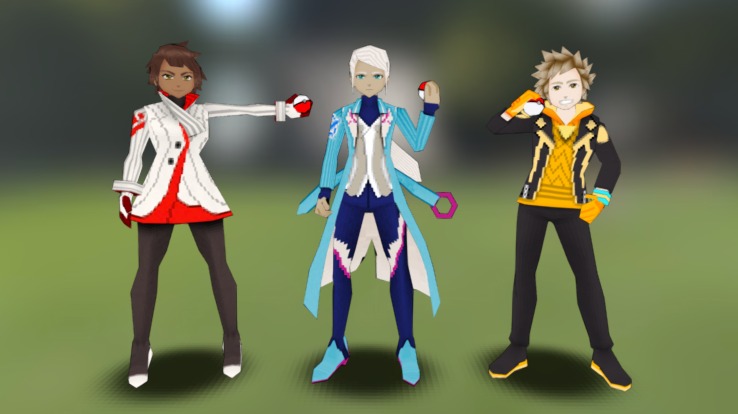 Pokemon Go Team Leaders - 3D model by the_regressor (@the-regressor ...