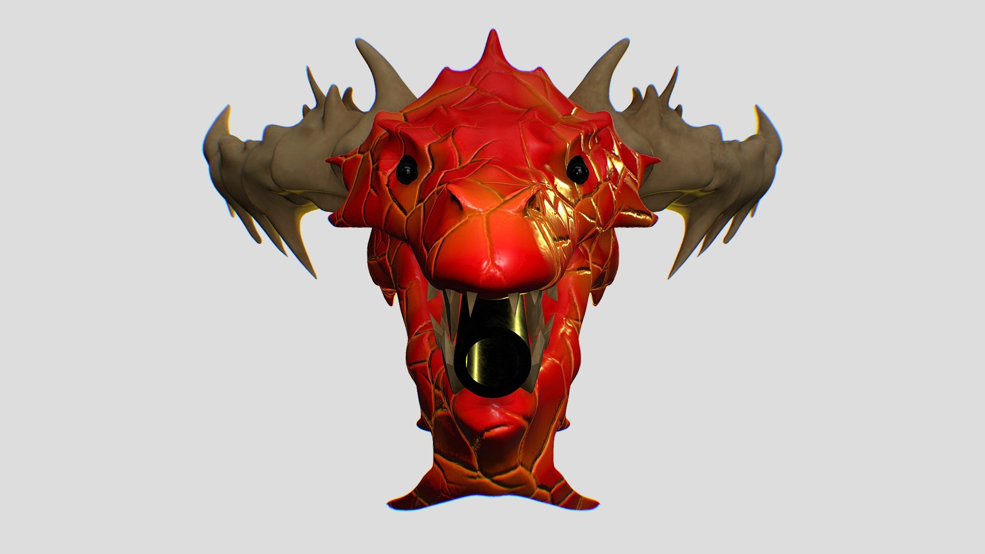 Dragon Gun - 3D model by KodaWowo [54a93a2] - Sketchfab