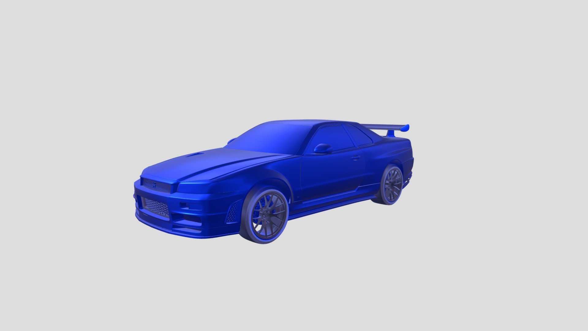 Skyline+GT-R+R34+1999 - Download Free 3D model by ch.kushal ...