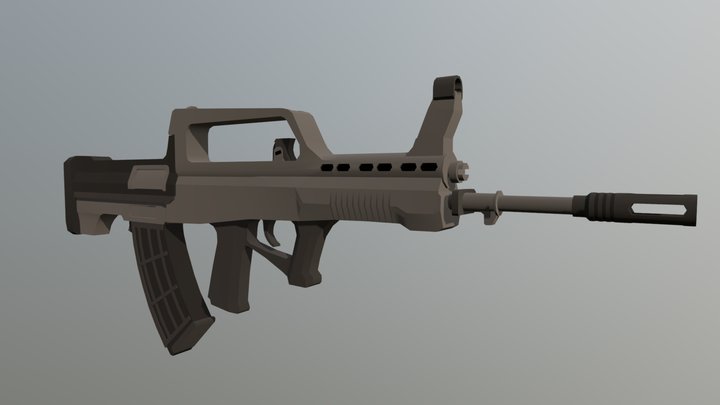 Qbz-95 3D models - Sketchfab
