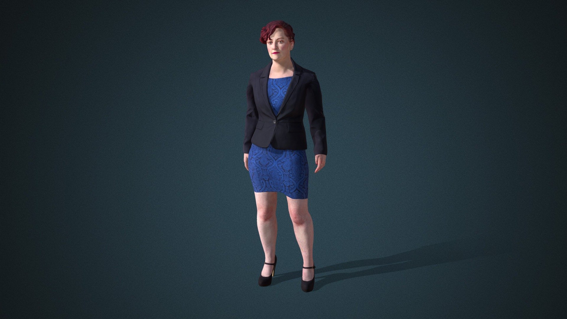 Facial & Body Animated Business_F_0007 - Buy Royalty Free 3D model by Reallusion [54aab15 ...