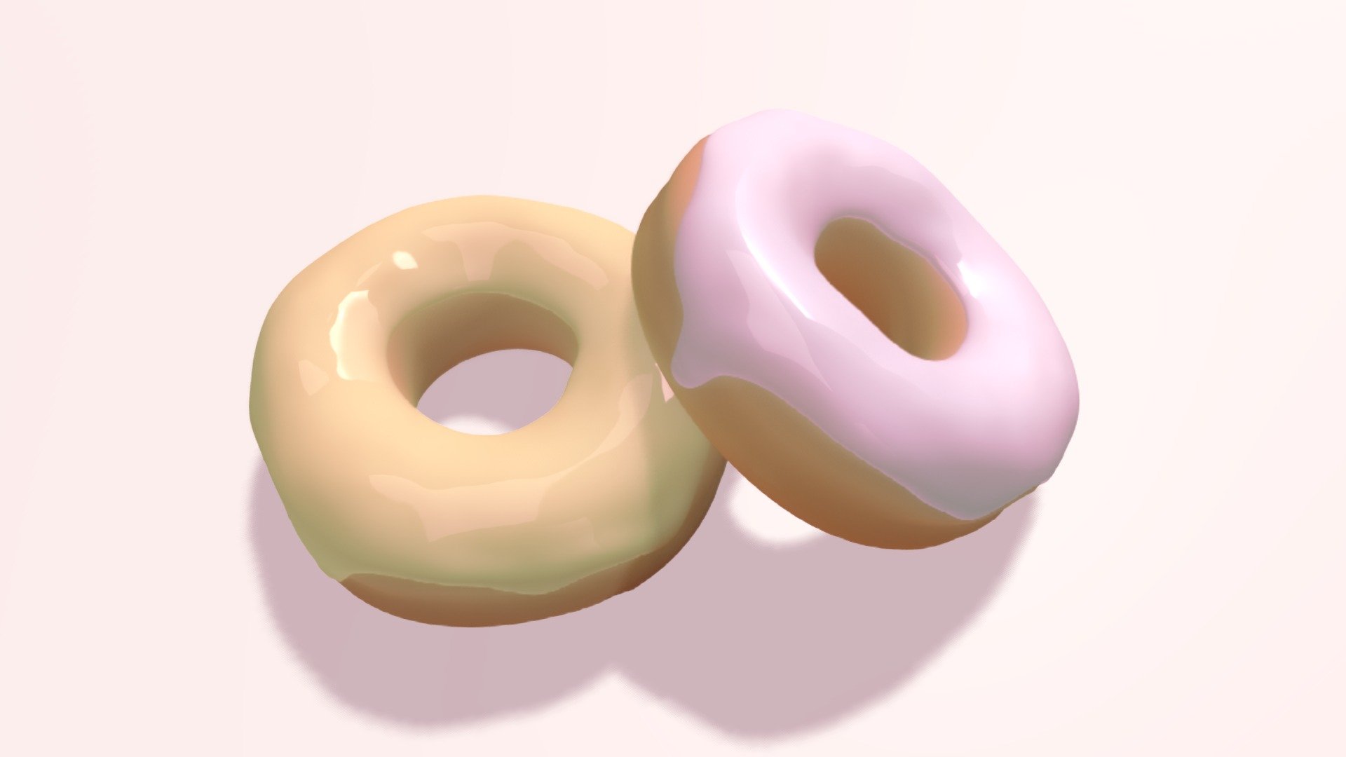 Donuts - 3D model by Jojo (@ektoplasme) [54aab3d] - Sketchfab