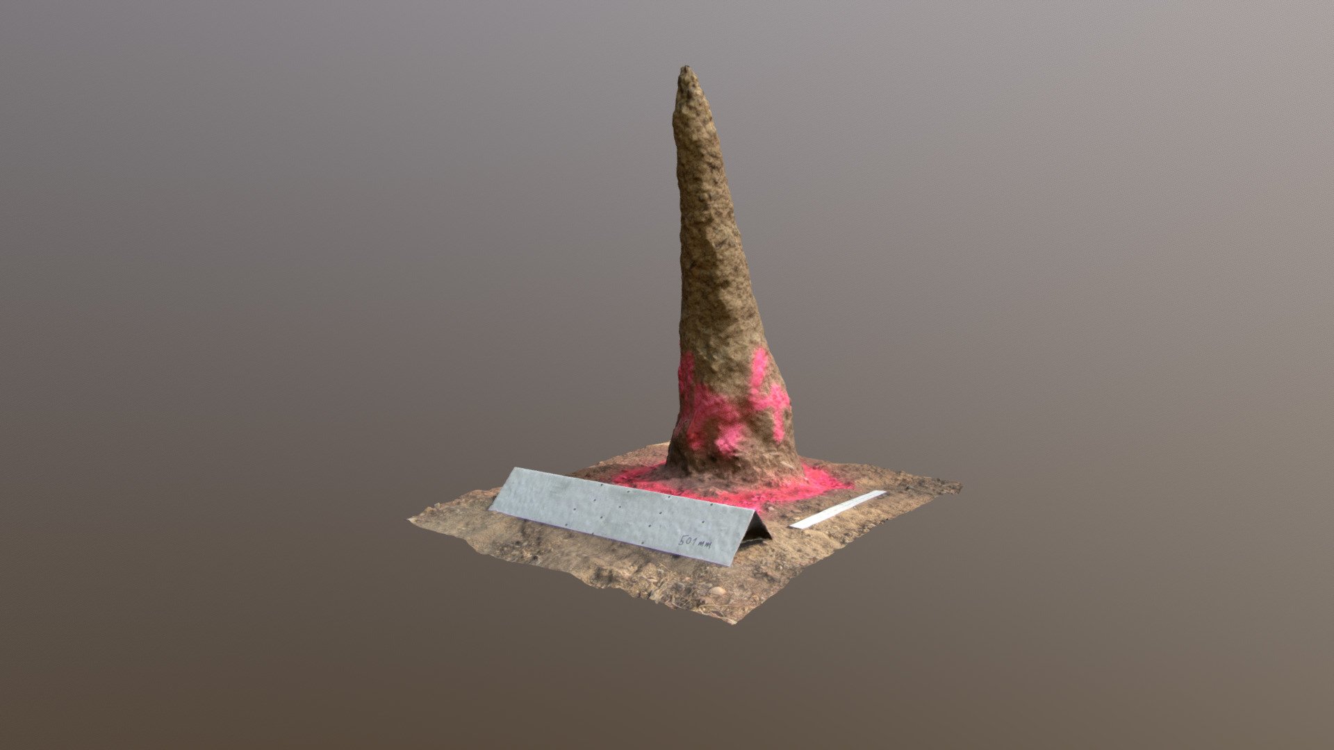 Termite mound Mn4-2017 - 3D model by pnauer [54ac080] - Sketchfab