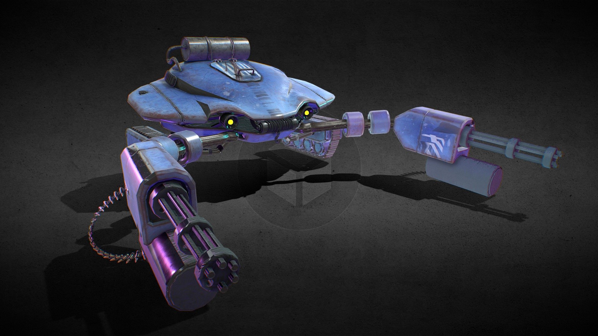 Crab Tank - Download Free 3D model by aabownes [54af8a6] - Sketchfab