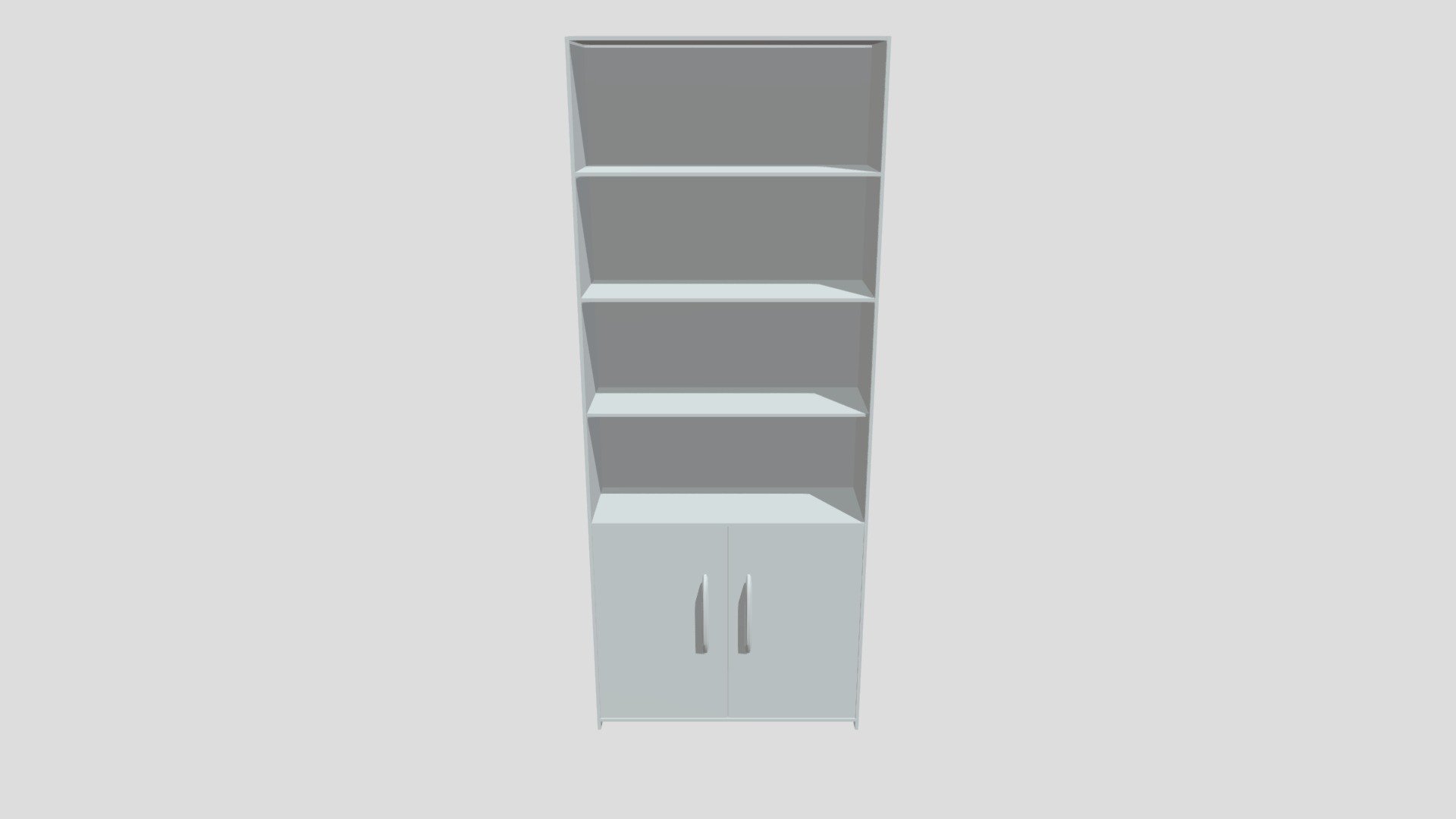 Bookcase - 3D model by vanbokhoveneliza [54b1d72] - Sketchfab