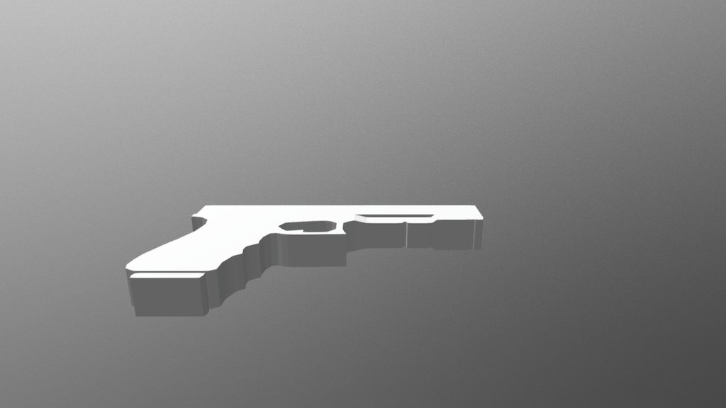 Gun Low Poly - Download Free 3D model by MasonMac [54b388e] - Sketchfab