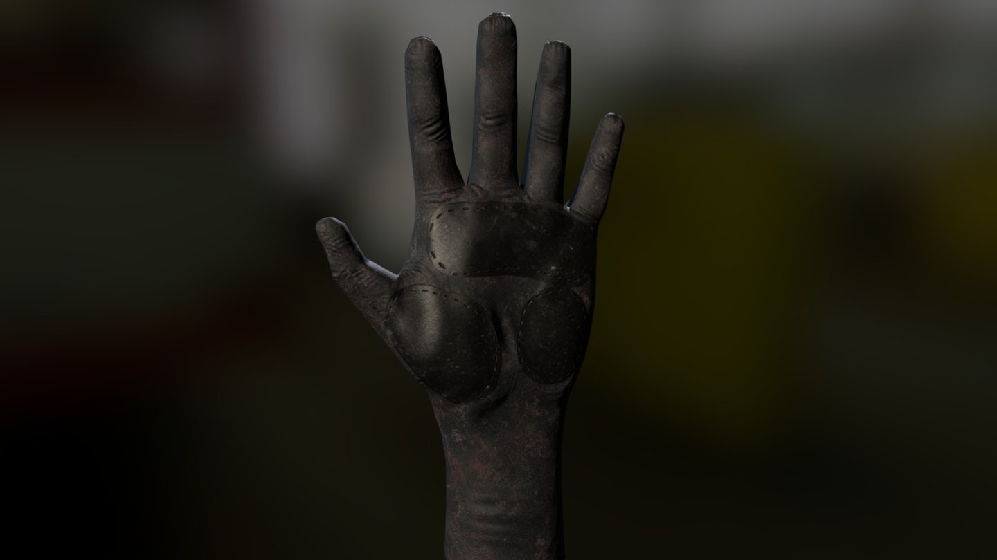 Realistic Glove - Low Res - 3D model by DubiousD [54b3ba5] - Sketchfab