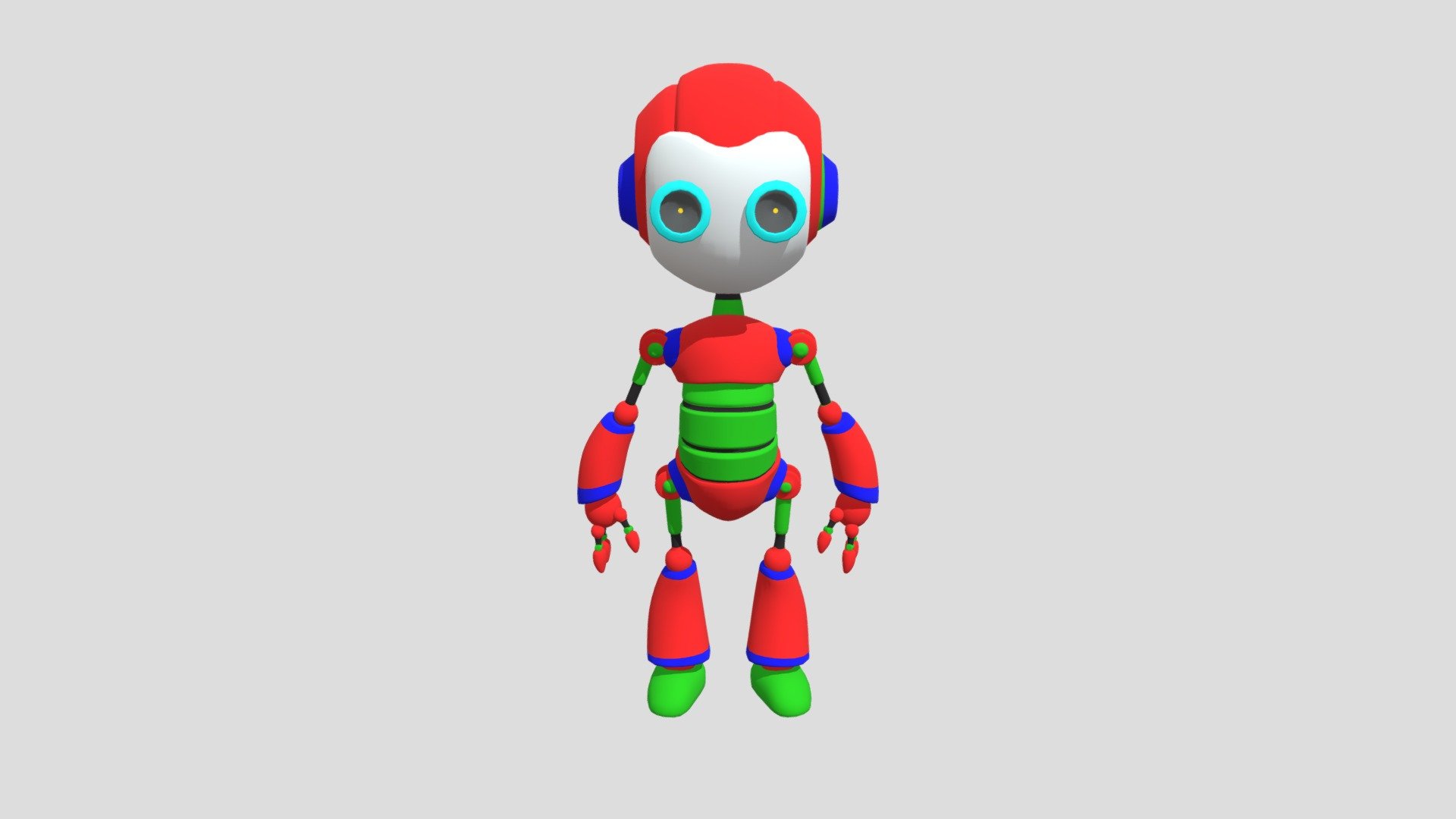 baby robot - 3D model by dharmdasmarkande6261 [54b50b6] - Sketchfab