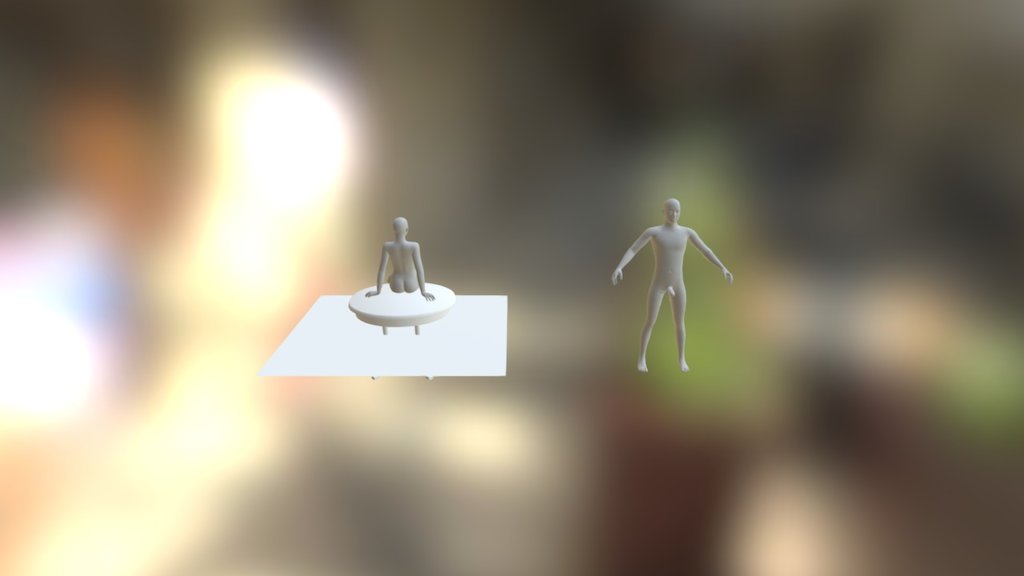 POSE TABLE WOMEN - 3D model by FrenchTouchs (@frenchtouch28) [54b5c22 ...