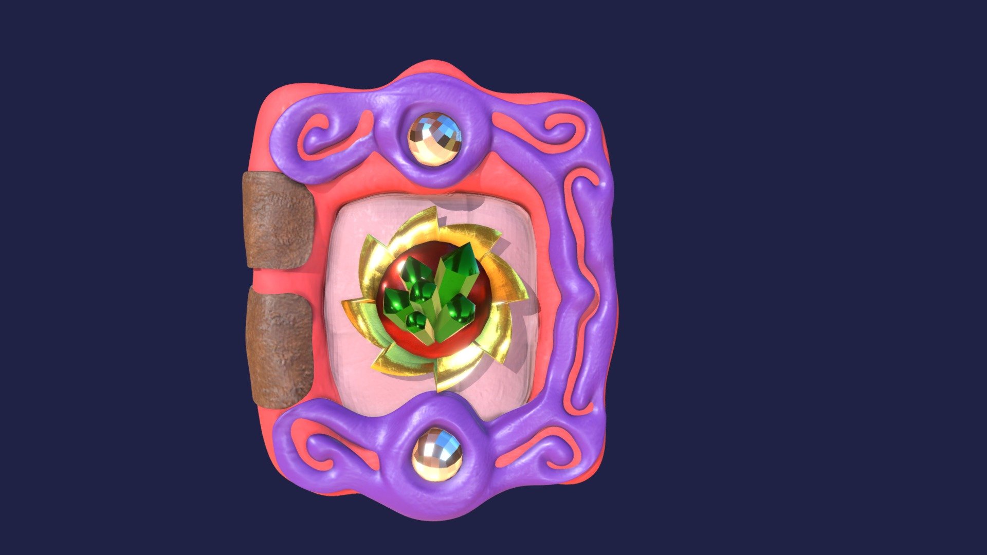 Stylized Book - 3D model by watary__ [54b607d] - Sketchfab