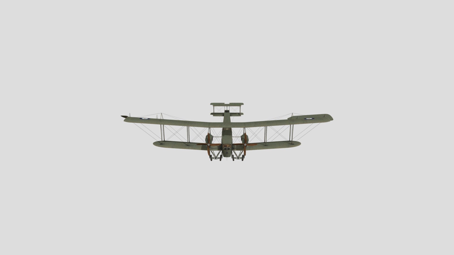 H.P.12 (War Thunder) The Great War - Download Free 3D model by ...