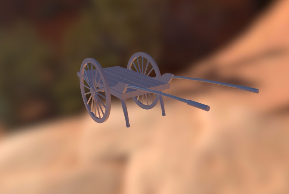 Cart - Download Free 3D model by FathanFadhlurrahman [54ba65a] - Sketchfab
