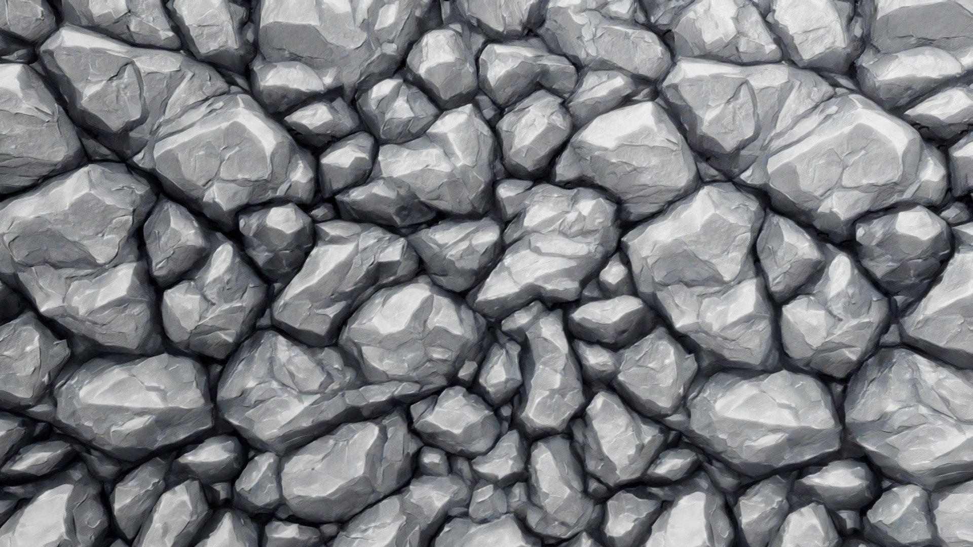 Stylized Silver v2 Seamless Texture - Buy Royalty Free 3D model by ...