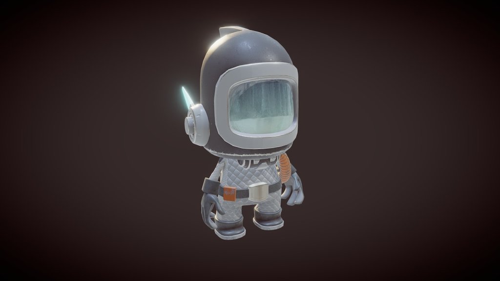 Spaceman (WIP) - 3D model by roguenoodle [54bd40d] - Sketchfab