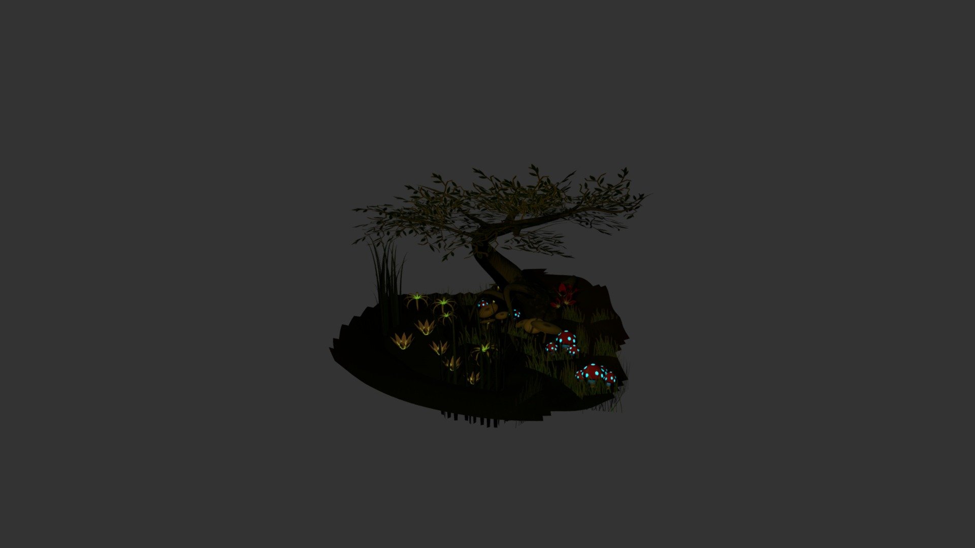 Swamp Scene - 3D model by Luke.P (@whaletapper) [54bd413] - Sketchfab