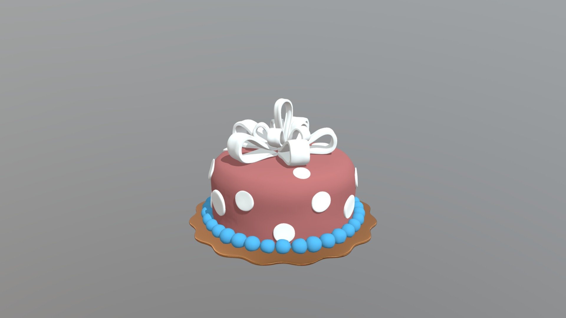 cake - 3D model by lineblock [54c07bc] - Sketchfab