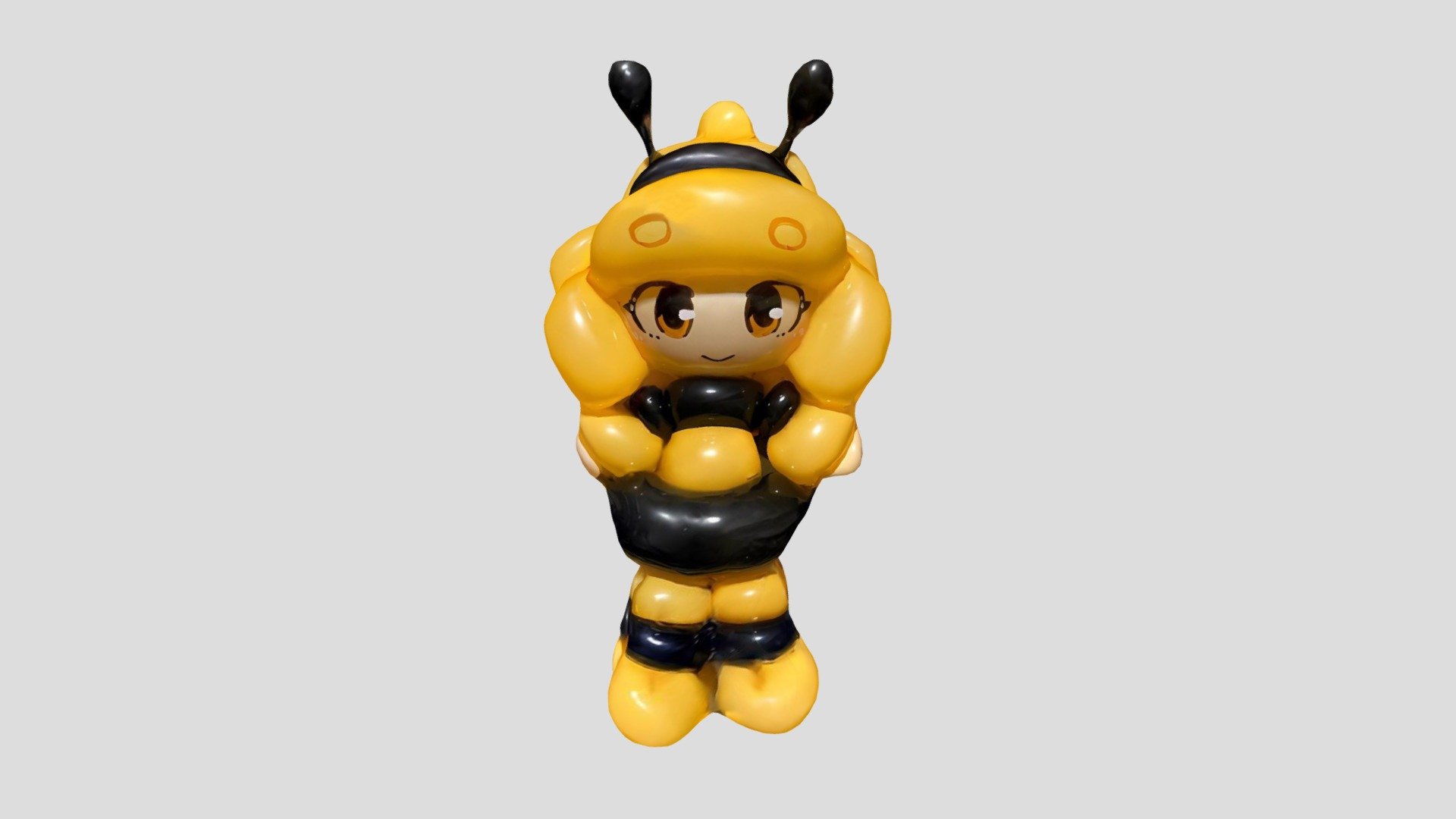 [balloondoll]Bee!(Vtuber) 2022-12-13 - 3D model by uu_uzuka [54c0d89 ...