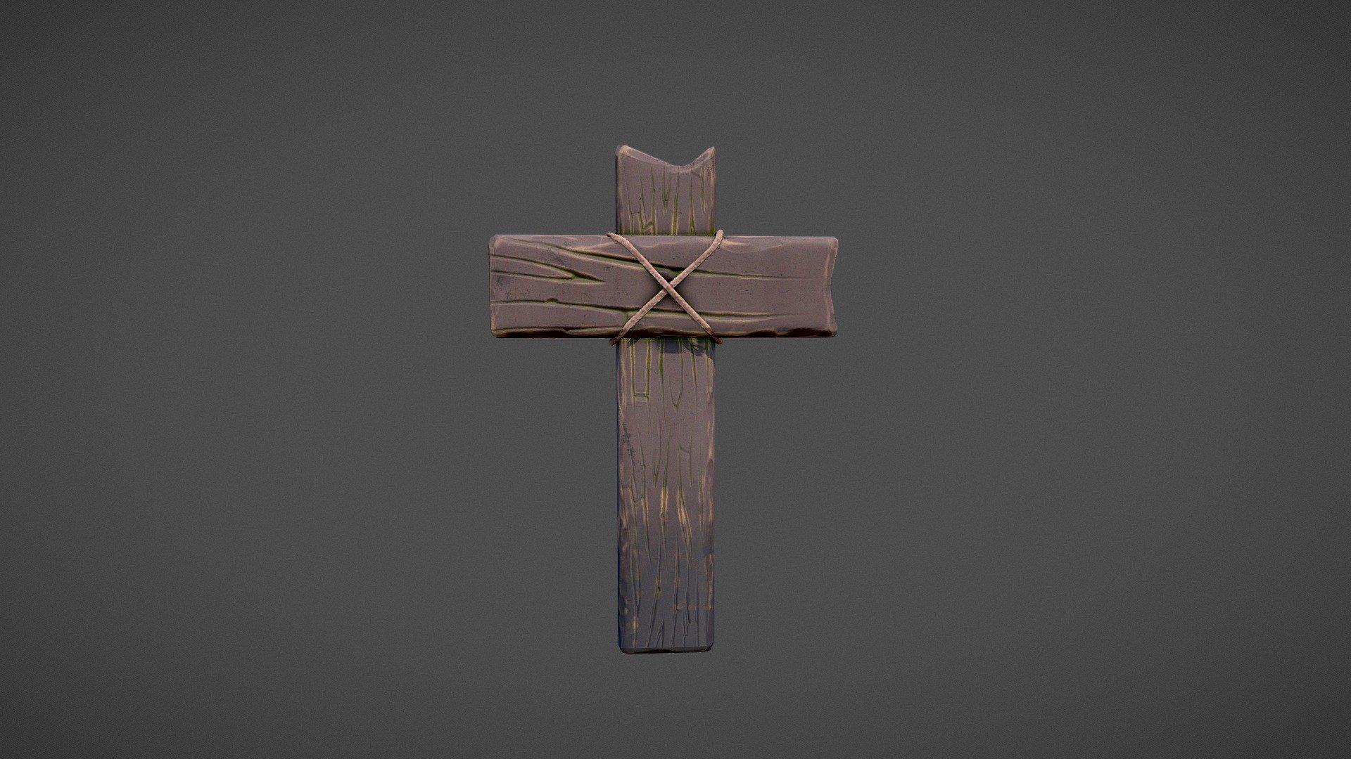 Wooden cross - 3D model by Lisnik234 [54c0dc7] - Sketchfab
