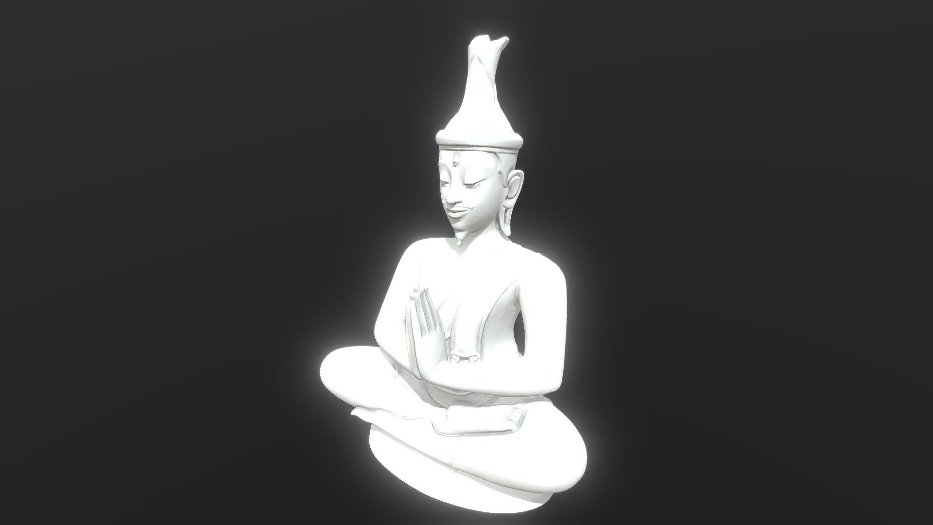 Ayothaya Maha-munee - 3D model by Nirawaht (@thawarin8) [54c1bda ...