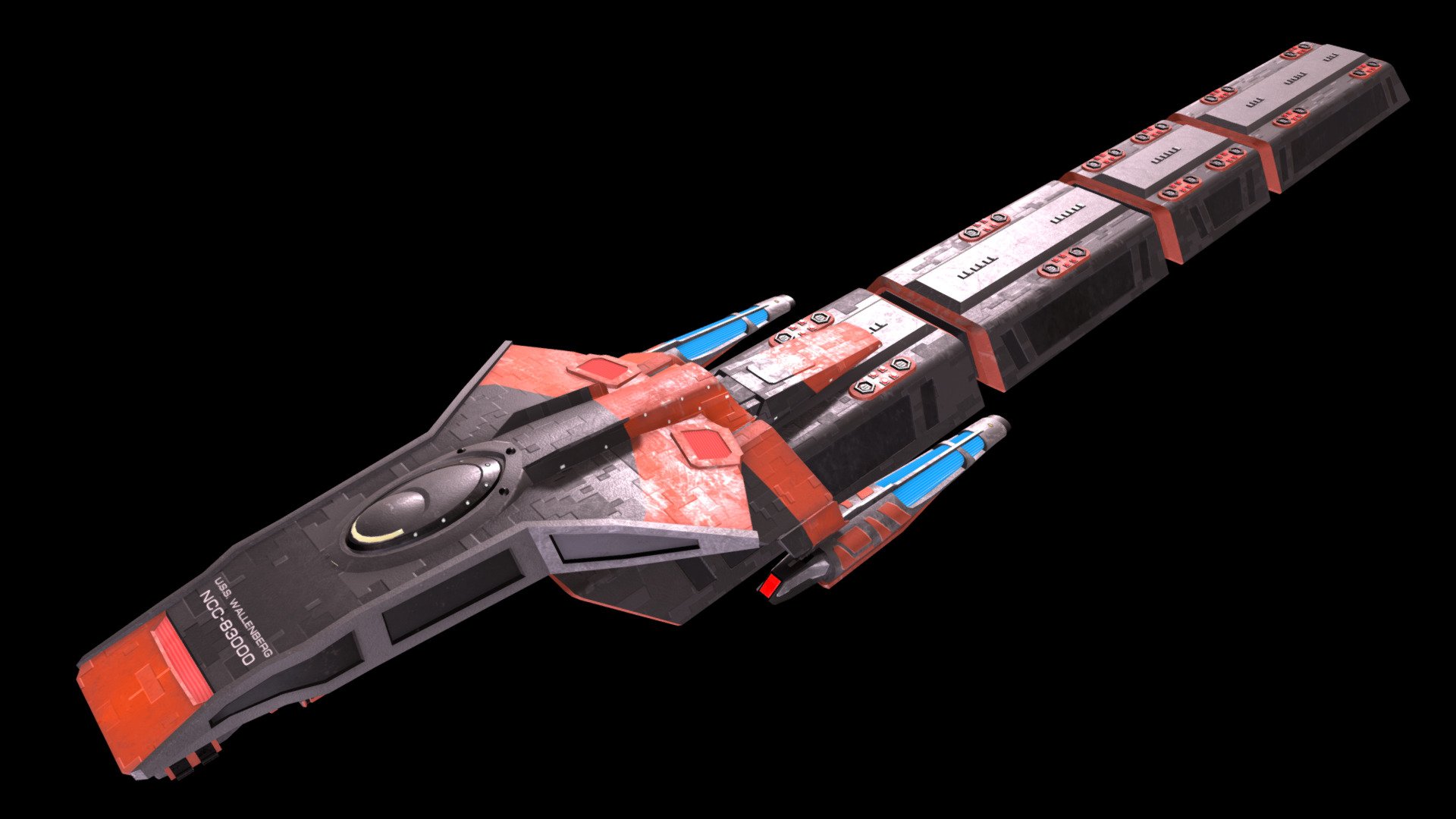 Wallenberg-Class (Star Trek: Picard) - 3D model by Pundus Art (@Pundus ...