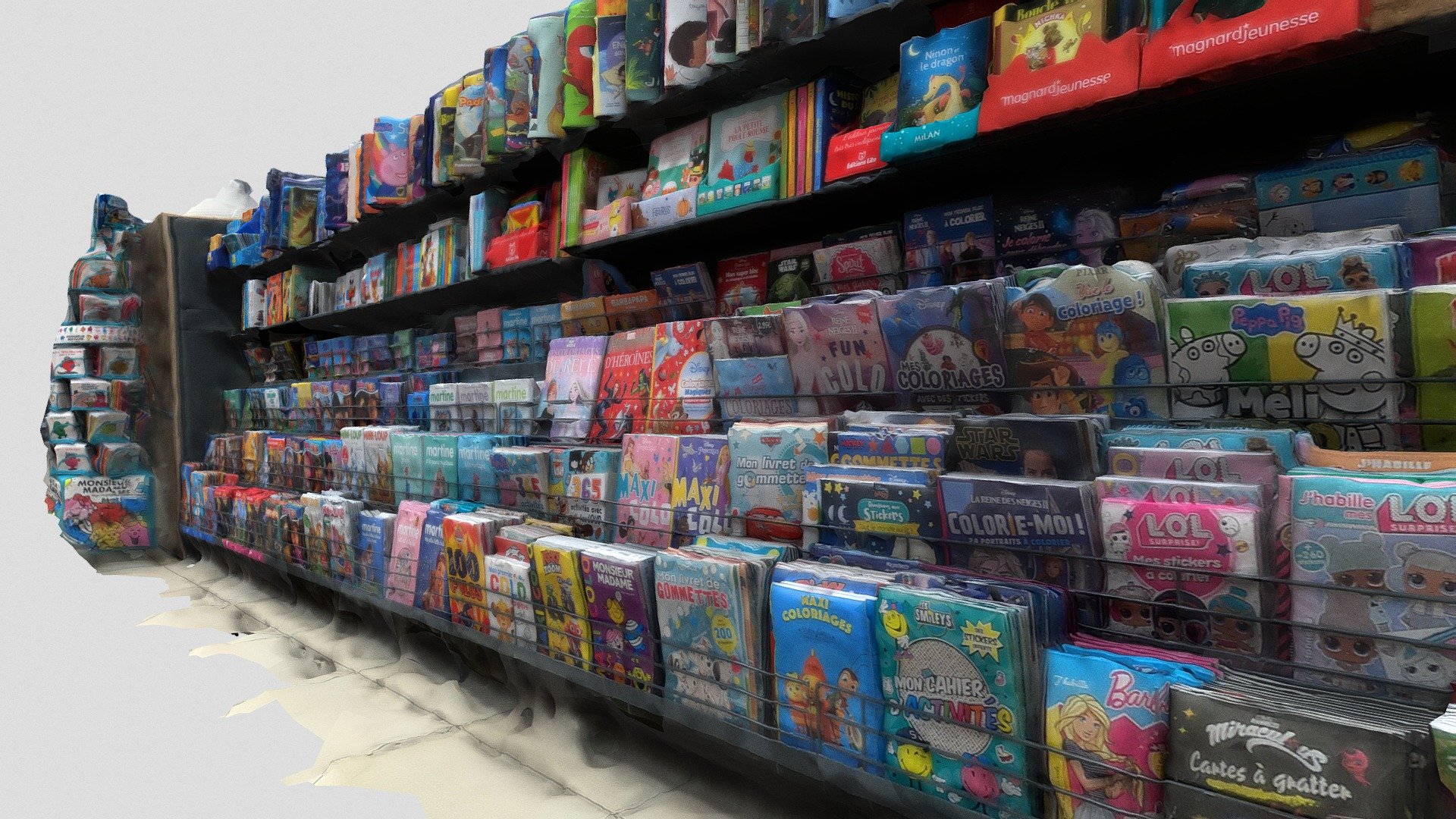 Book Store - 3D model by klrxyz [54c2ba9] - Sketchfab