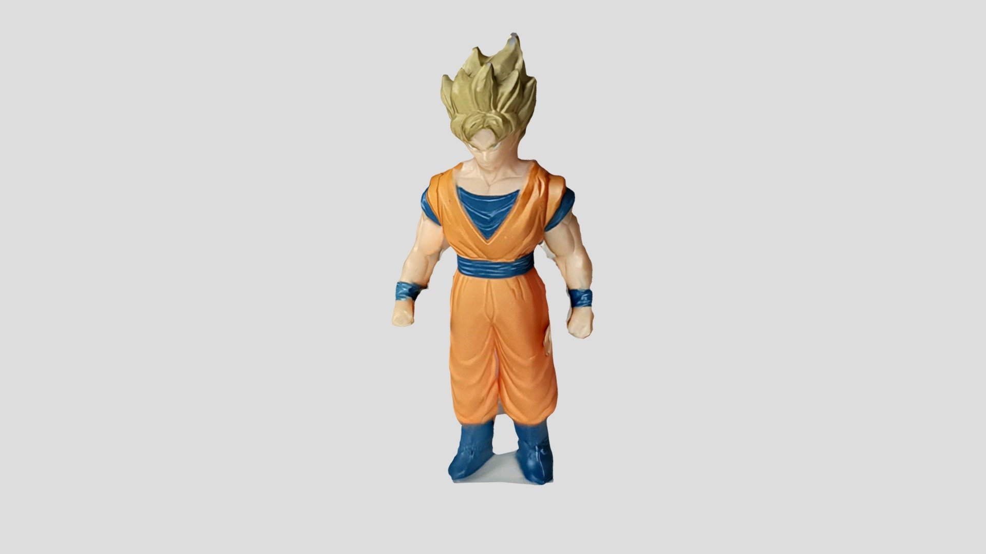 Goku - Download Free 3D model by gemmaoriol [54c2e83] - Sketchfab