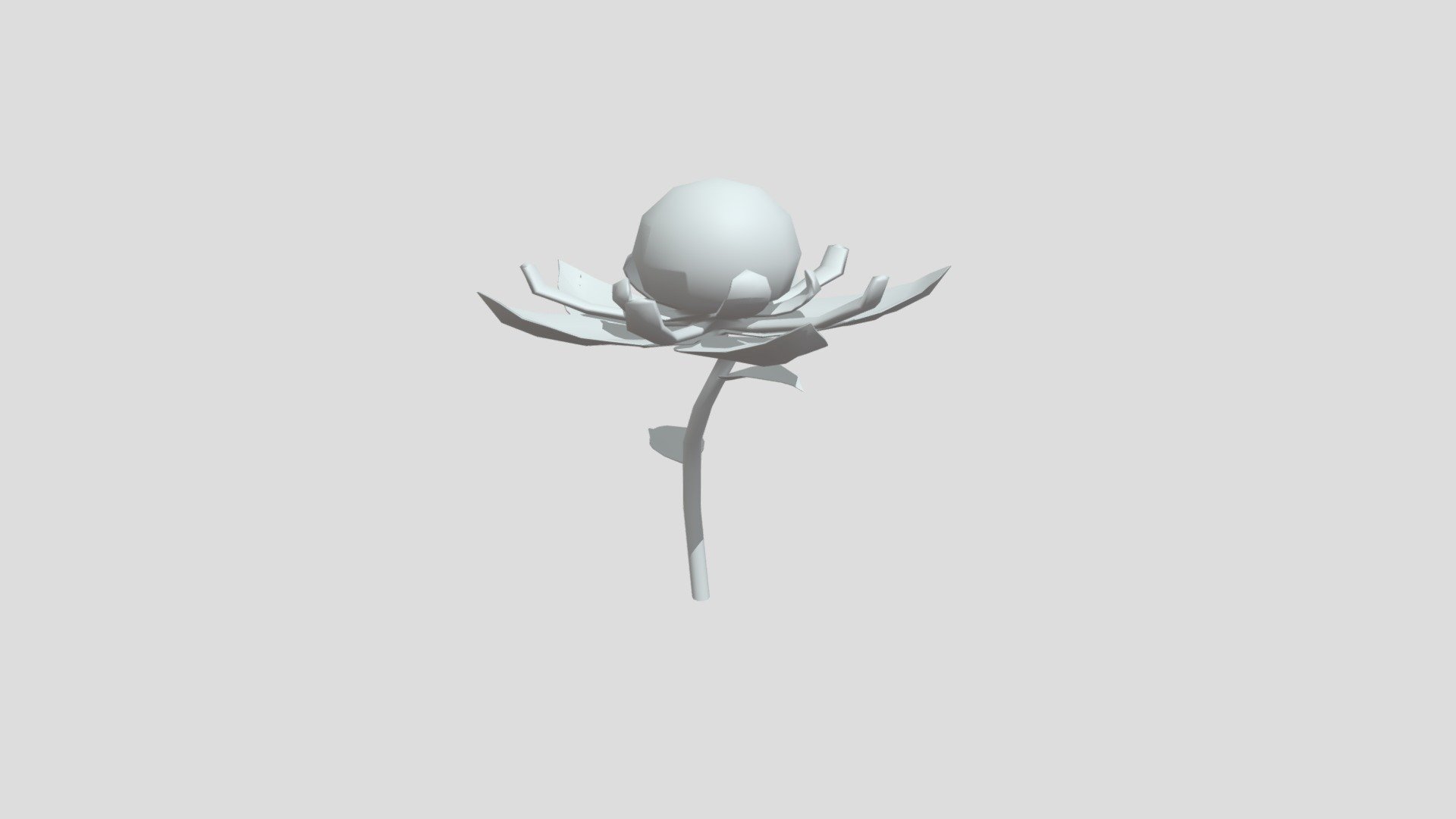 Flower - 3D model by Frostyces [54c4ba4] - Sketchfab