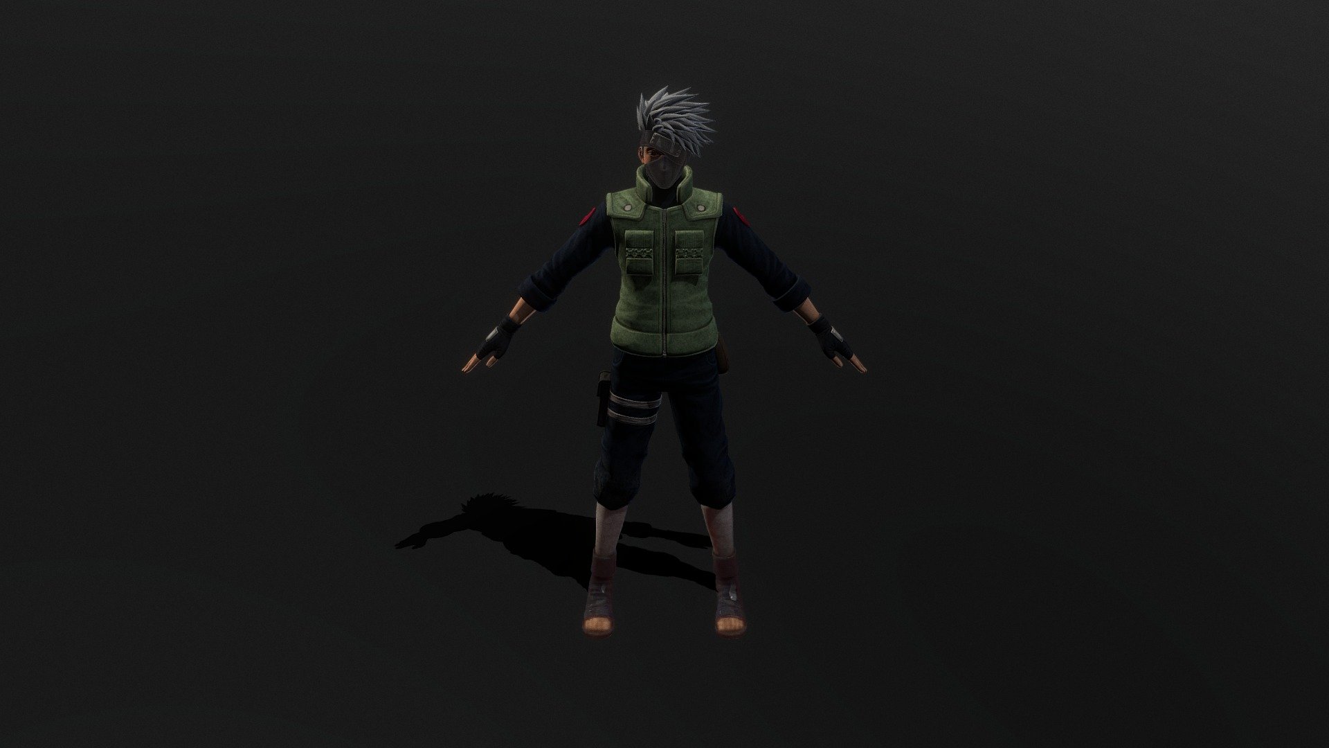 Hatake-kakashi - Download Free 3D model by 1_clicks_ (@ZENTA ...