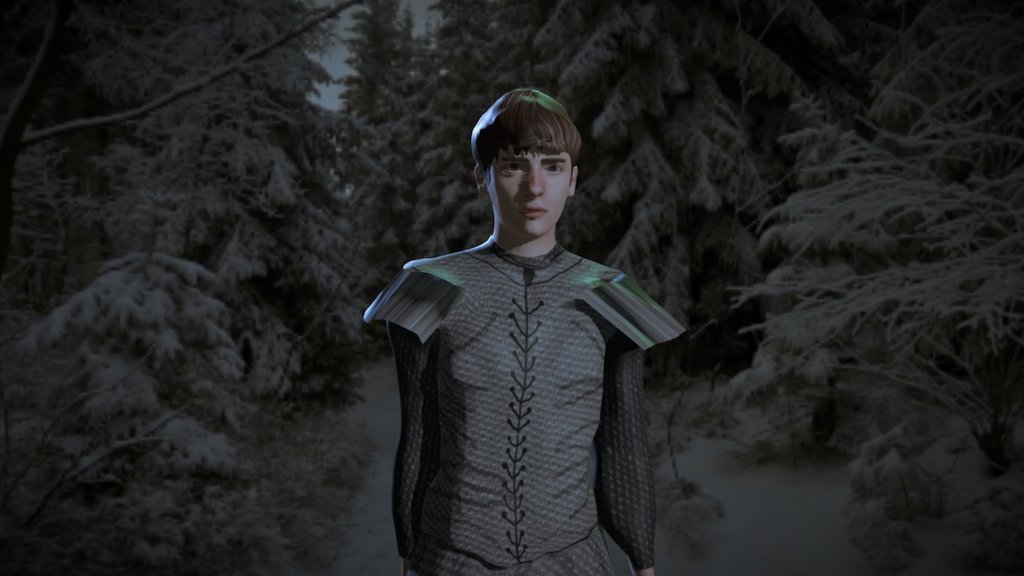 Walking Bran Stark!!!! - 3D model by reizibarrientos [54c7028] - Sketchfab