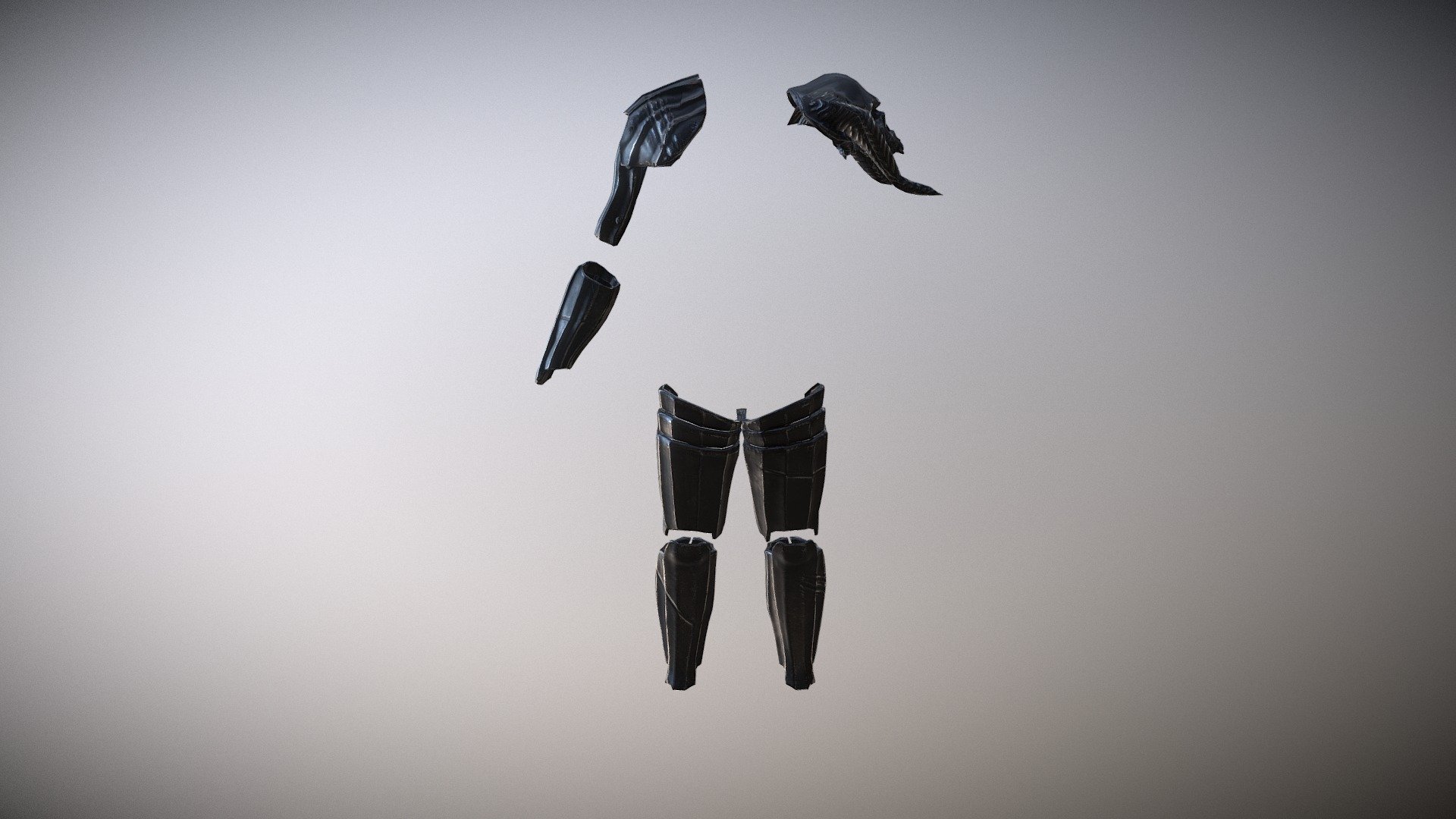 Armor_Dark - 3D model by Nicolas Conte (@Nicolas.Conte) [54c83a2 ...