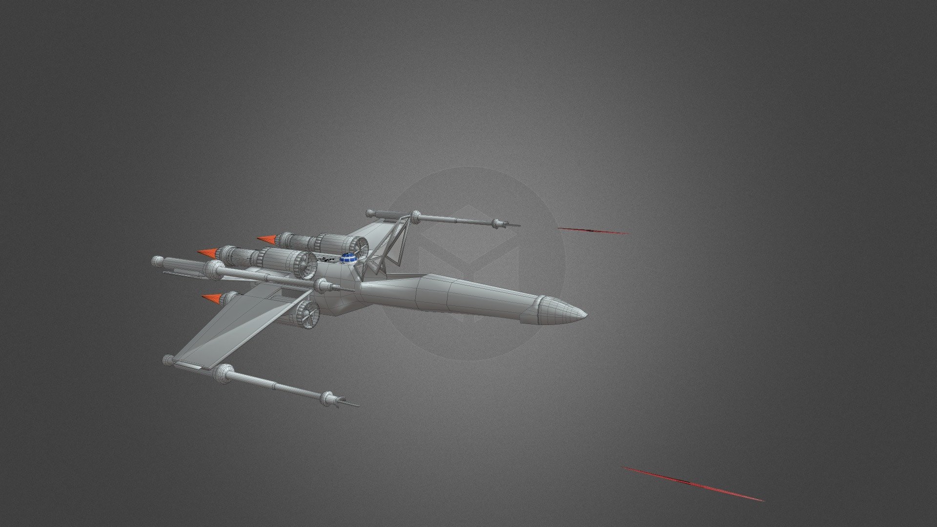 Xwing Win Final - 3D model by HEBBStudio [54c8ef2] - Sketchfab