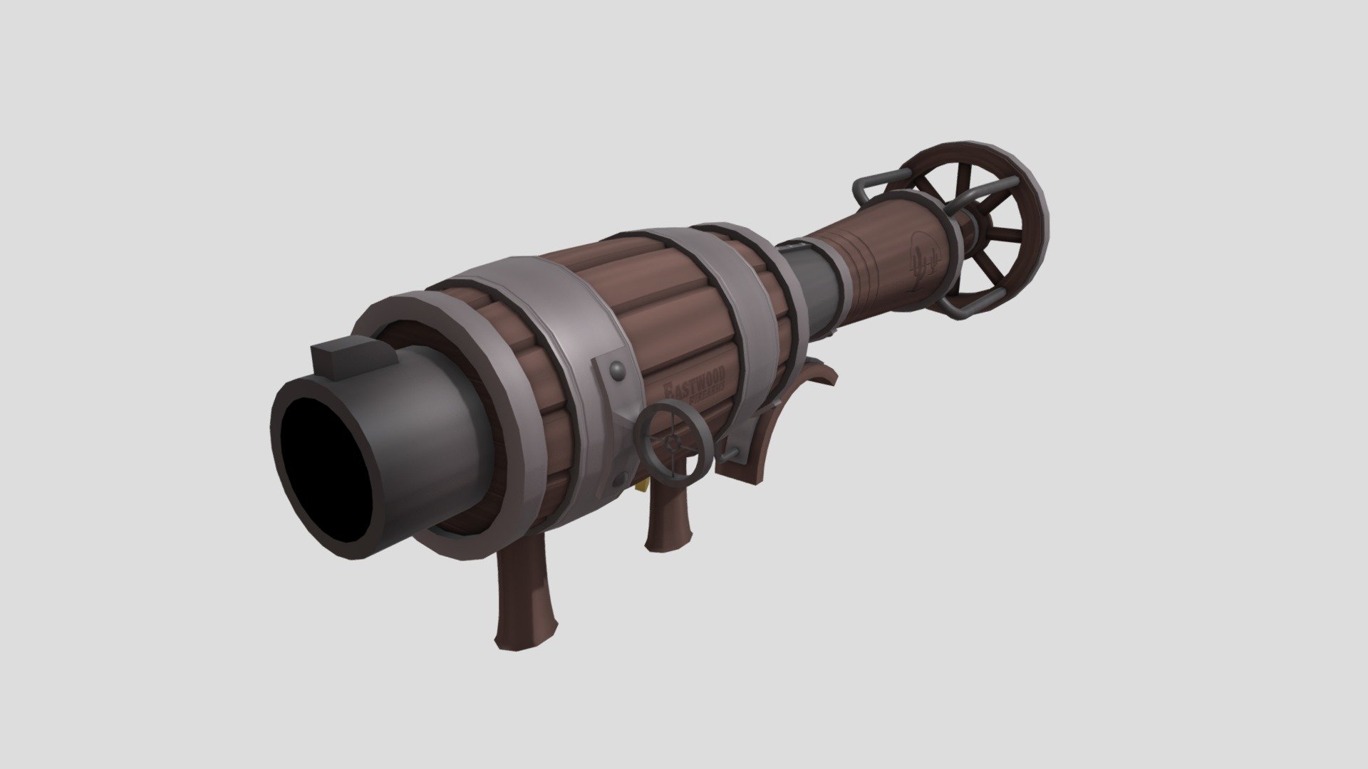 Rodeo Cannon - 3D model by Will Tinoco (@will-tinoco) [54c8f8e] - Sketchfab