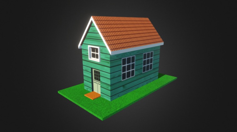 Practice for homework - Building - 3D model by Jonathan Yin ...