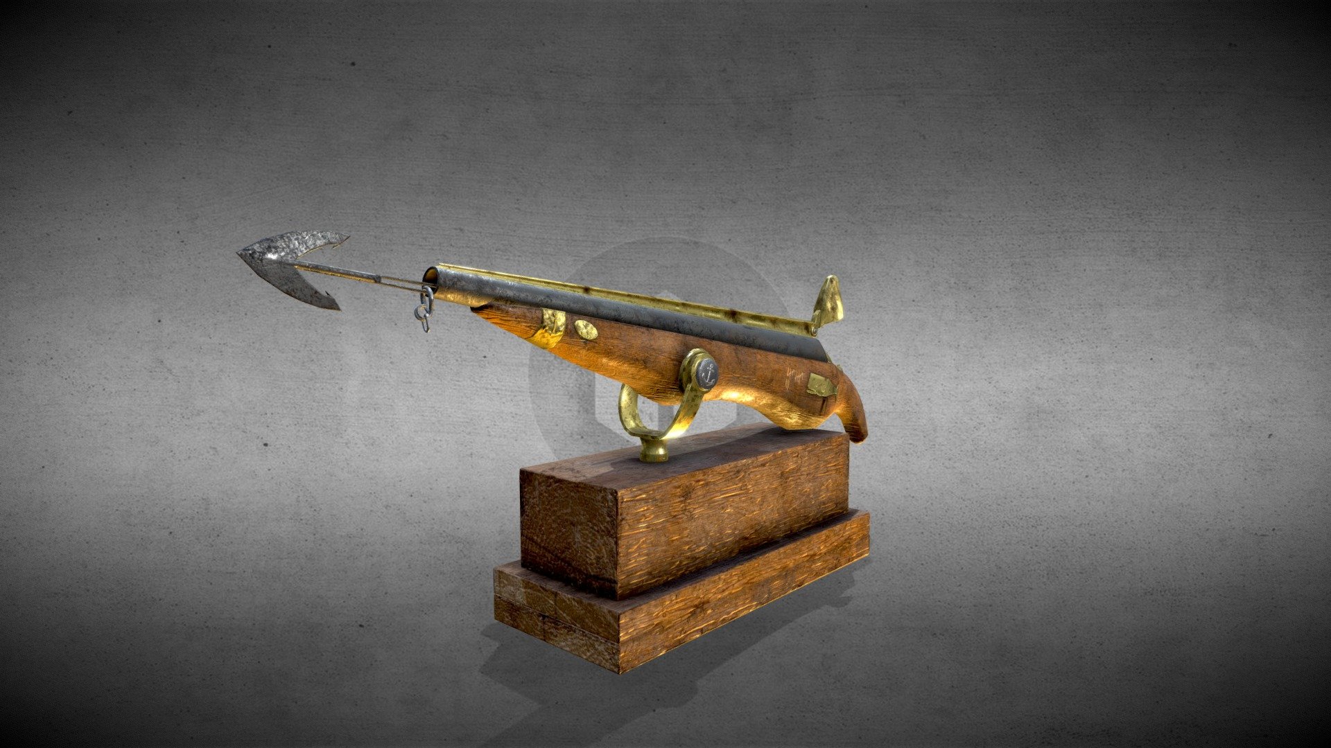 Old Fashion Harpoon - 3D model by cahendricks [54c9894] - Sketchfab