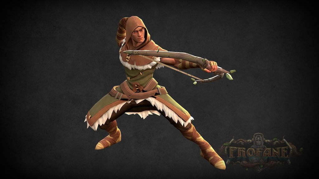 Village Hunter - 3D model by Profane MMORPG (@profane) [54cb3ed ...