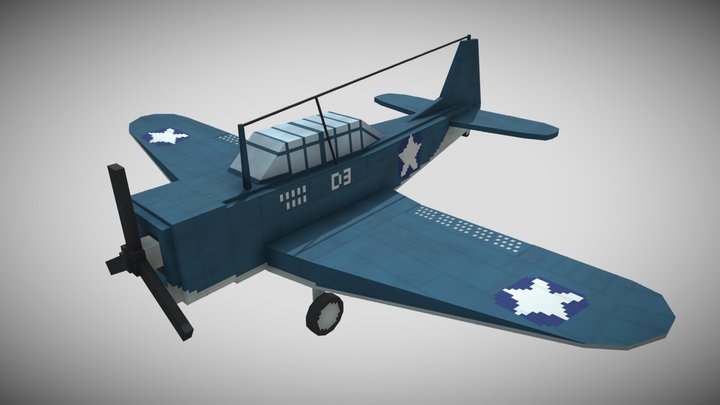 Blockbench_minecraft 3D models - Sketchfab