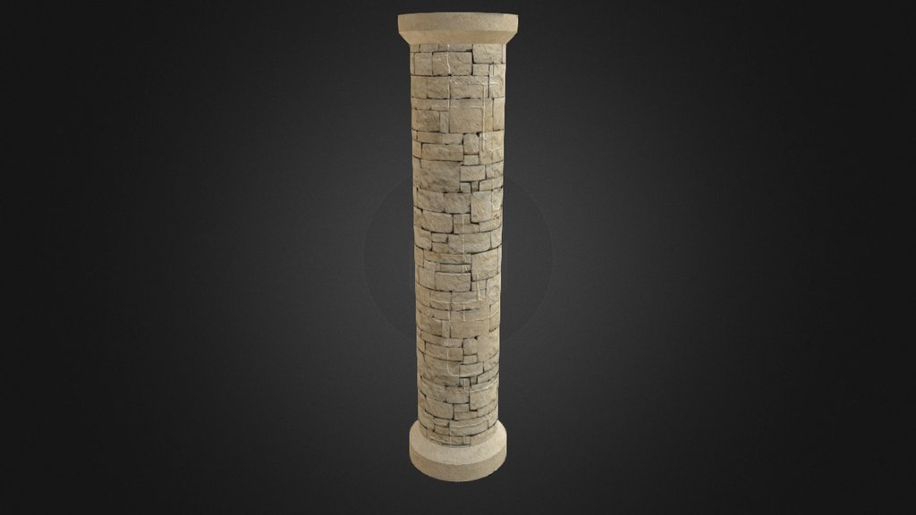 Pillar - 3D model by Alex Gimson (@alexgimson) [54ccacf] - Sketchfab