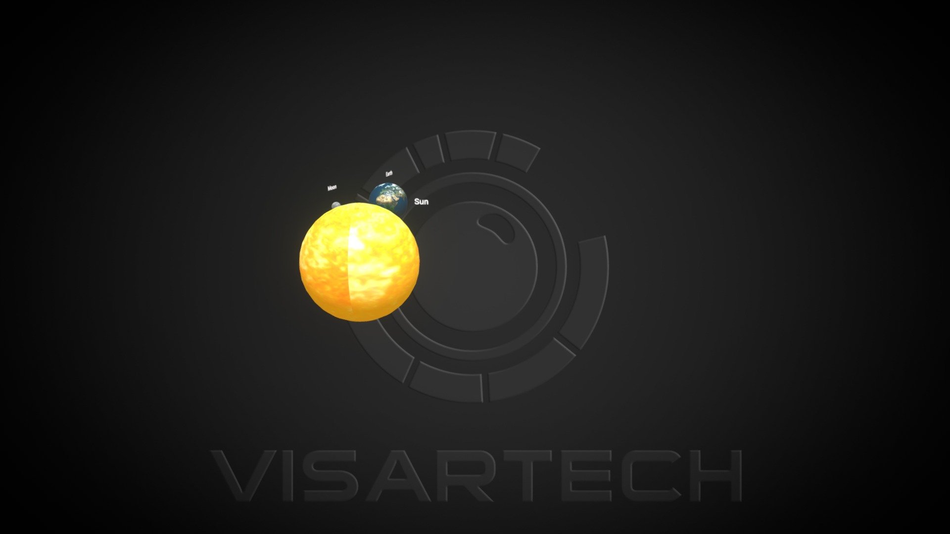 Lunar Eclipse Formation Demonstration - 3D model by Visartech [54ccf18 ...