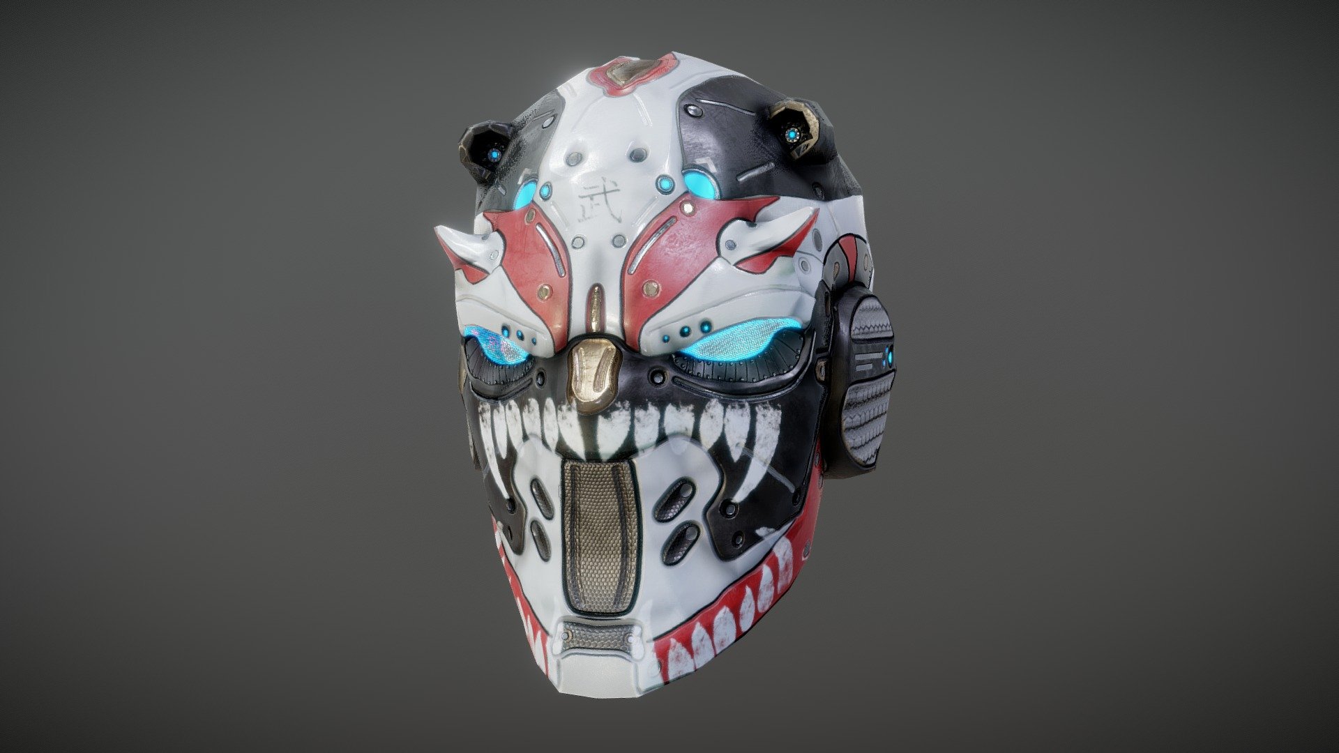 Hard Surface Helmet - Download Free 3D model by Robertf91 [54d0bd3 ...