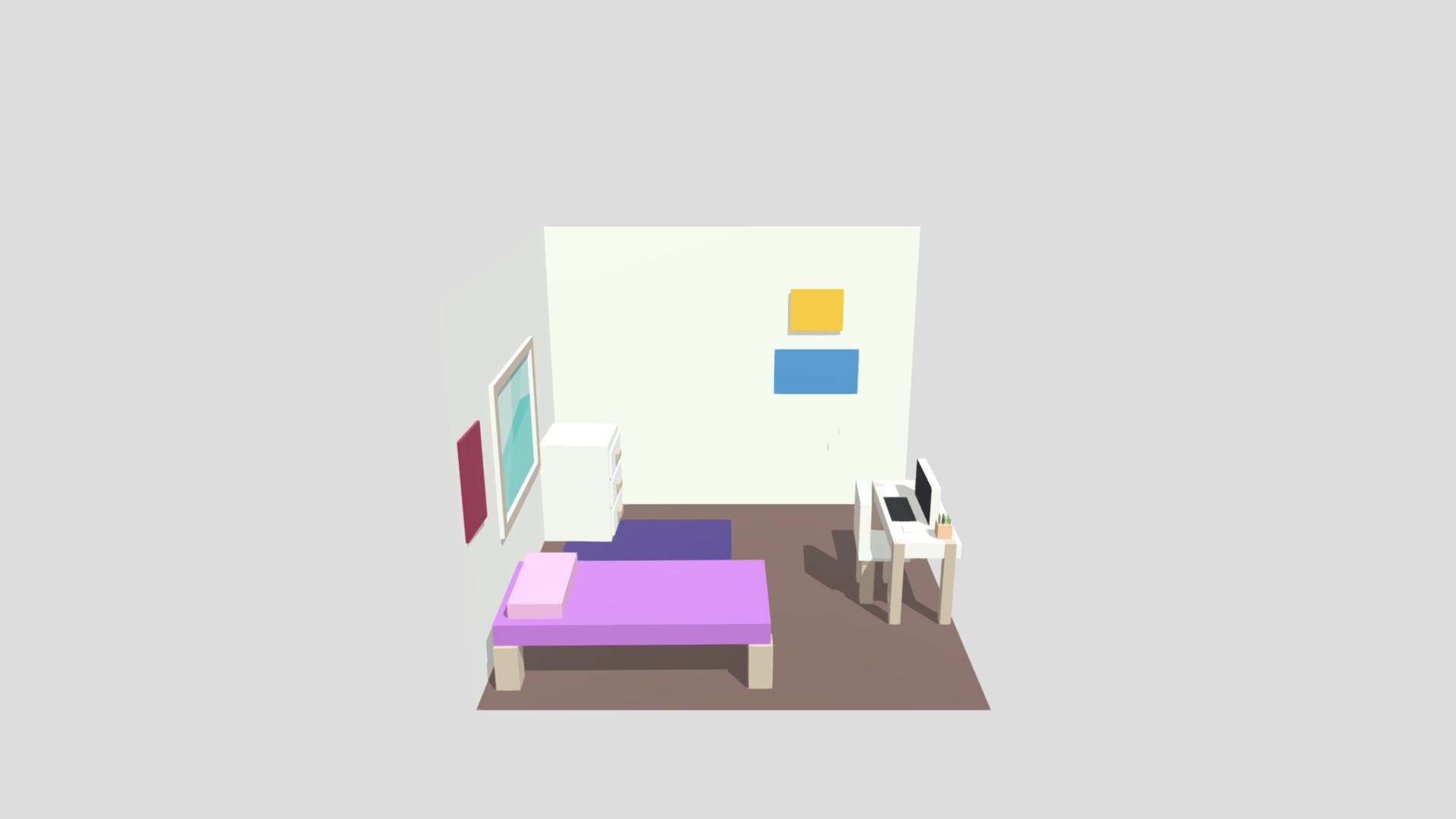 Cuarto - Download Free 3D model by Pilar.Amado [54d10b2] - Sketchfab