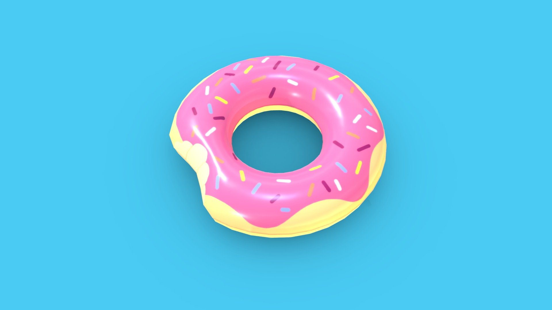 Pool Ring - 3D model by SleepyPineapple [54d2485] - Sketchfab