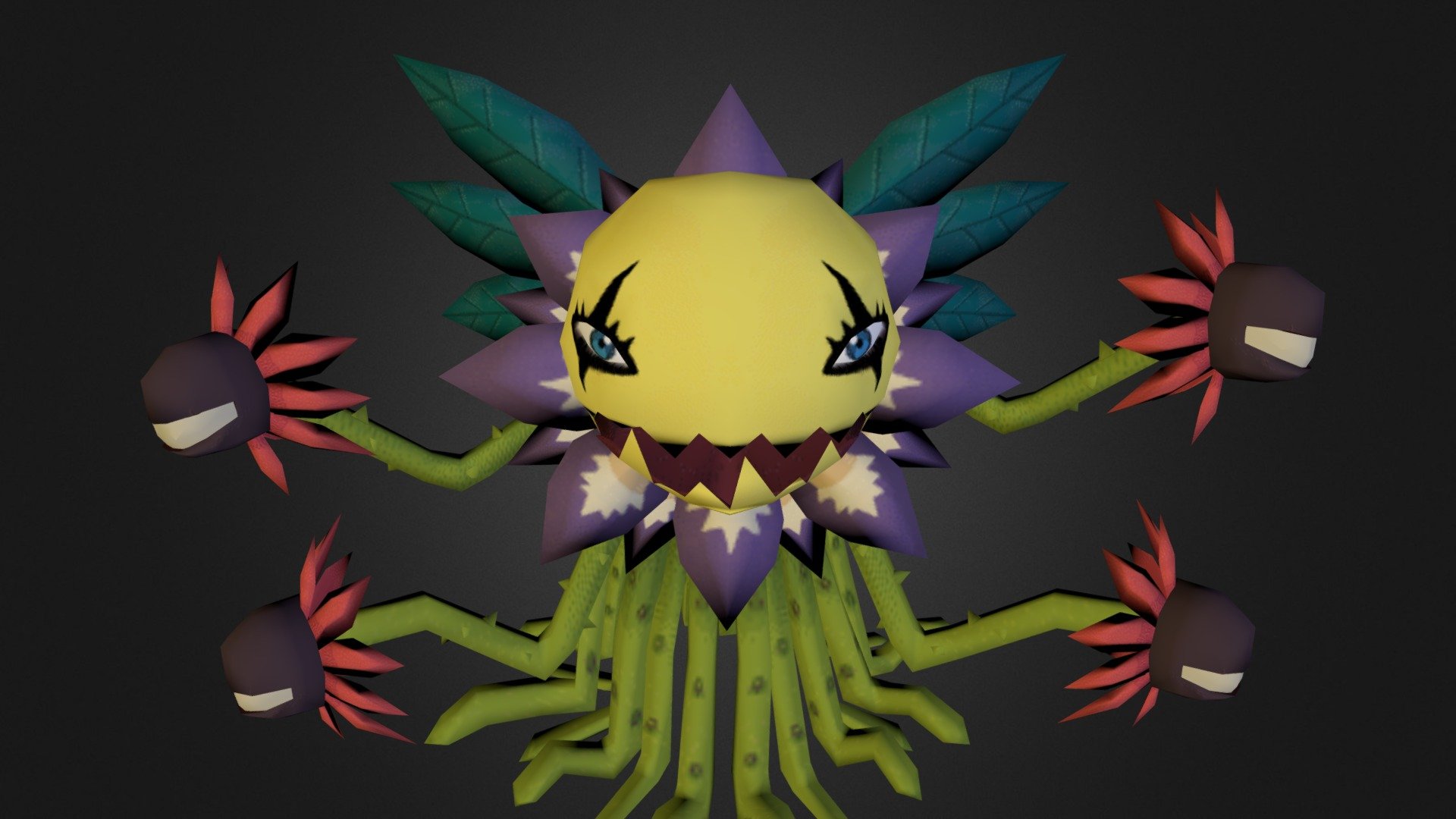 PC Computer - Digimon Masters - Blossomon - 3D model by rogarmao ...