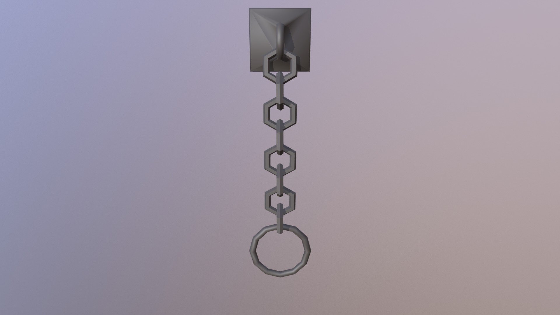 Low Poly Wall Shackle - 3D model by beague (@benteague27) [54d5e04 ...