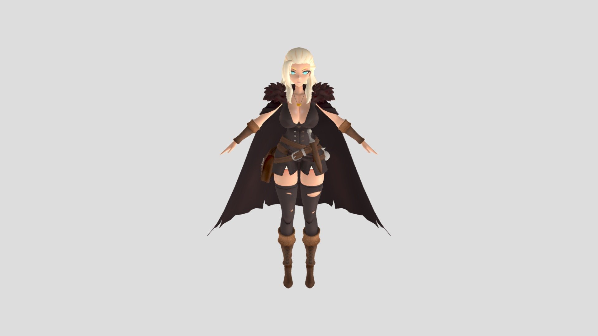 female_bandit - 3D model by VicChan (@VicChan1980) [54d5f82] - Sketchfab