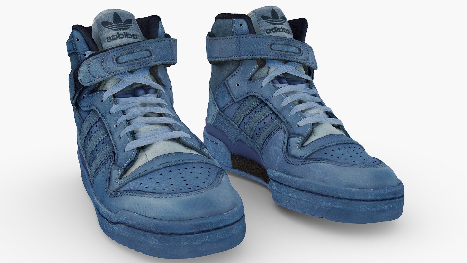 Adidas Originals Forum High - 3D model by Vincent Page (@vincentpage) [54d61b3] - Sketchfab